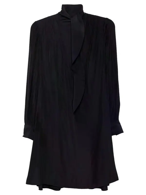 LANVIN Draped Mini Dress - Blue