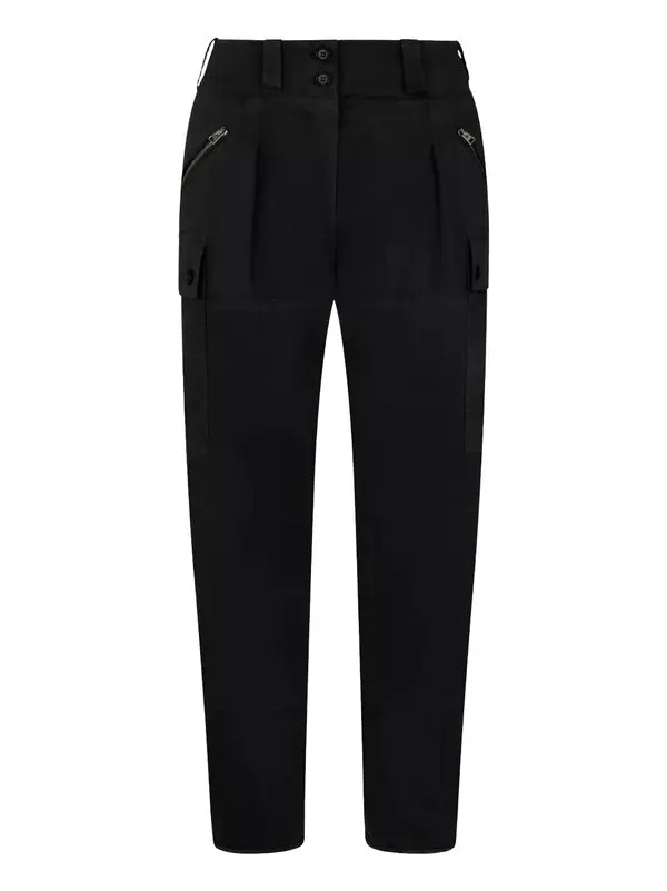 TOM FORD Cargo Cropped Trousers - Black