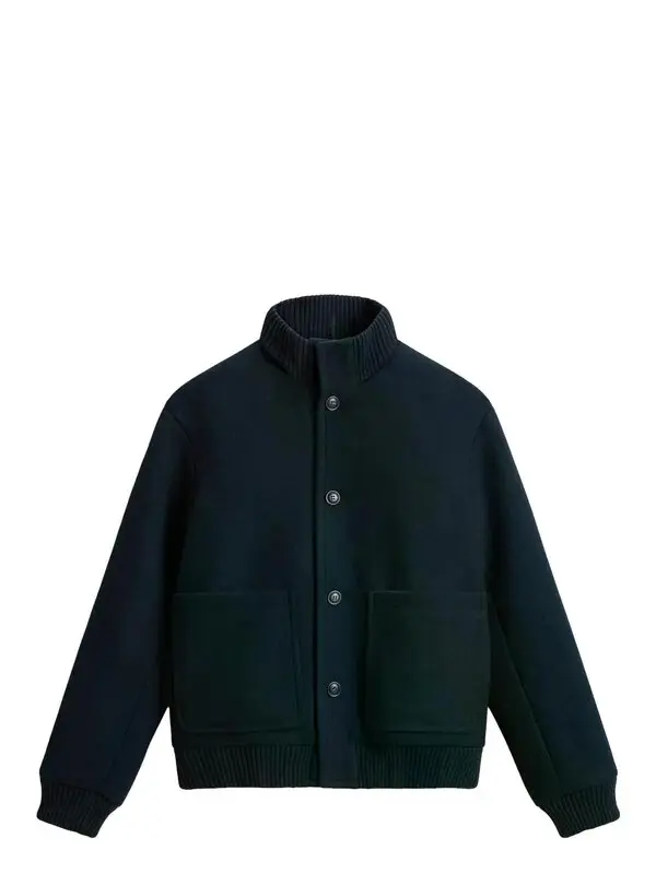 Woolrich Melton Bomber Jacket - Blue