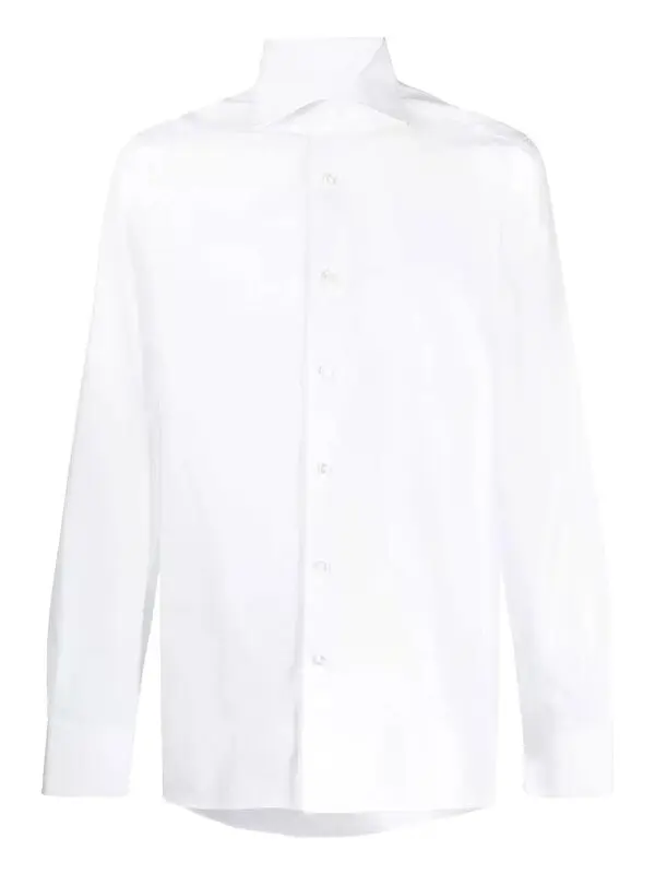 Zegna Long-sleeve Button-up Shirt - White