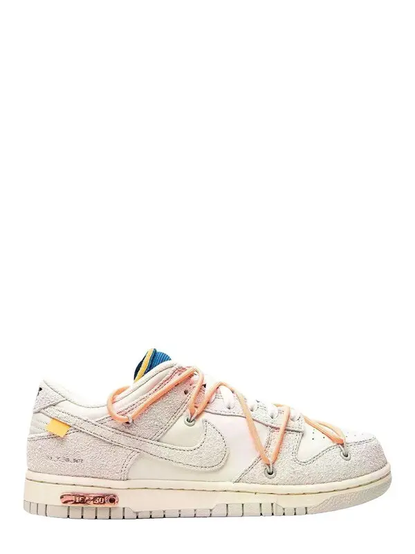 Nike X Off White Dunk Low 19 Sneakers - Grey
