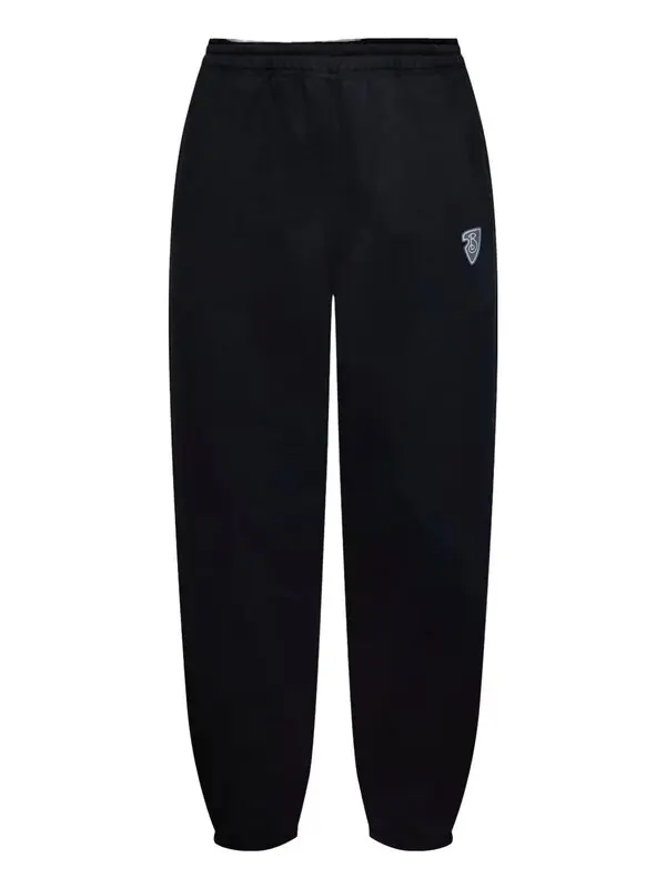 Burberry Logo Printed Sweatpants - Black