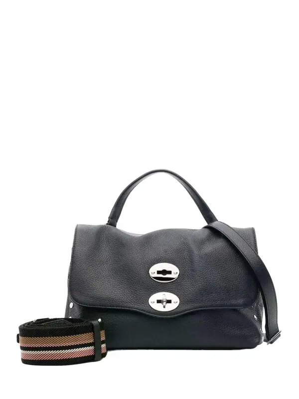 ZANELLATO Positano Leather Tote Bag - Blue