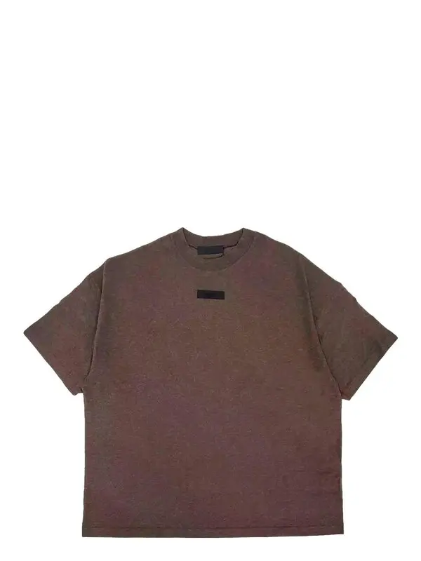 Fear Of God Logo-appliqué Cotton T-shirt - Brown