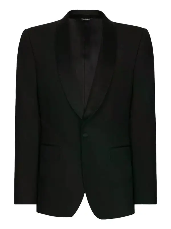 Dolce & Gabbana Sicilia-fit Tuxedo Jacket - Black