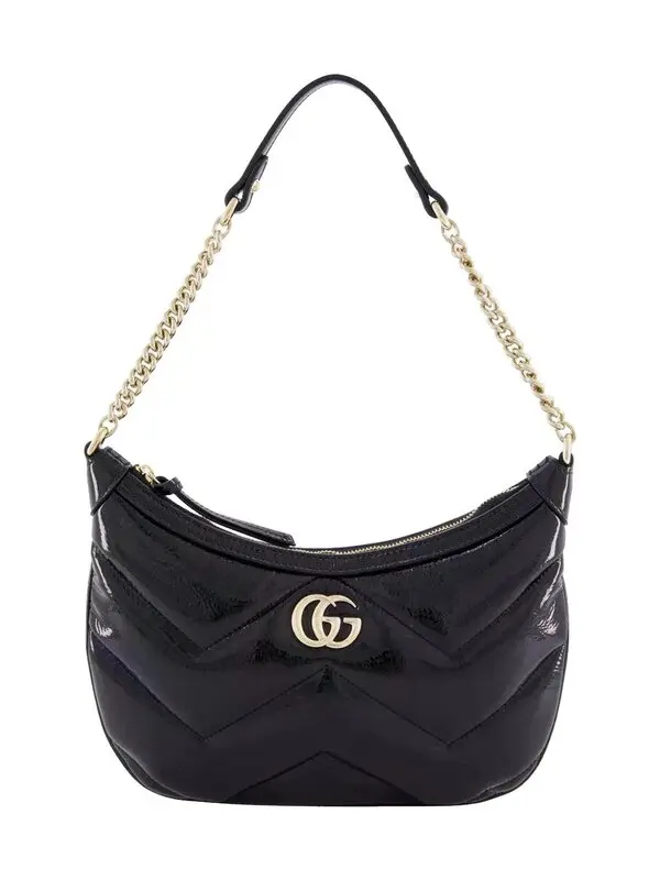 Gucci Gg Marmont Shoulder Bag - Black
