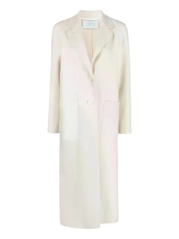 Harris Wharf London Side Slit Trench Coat - Neutrals