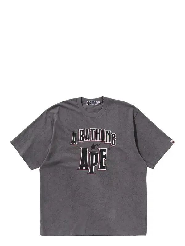 A BATHING APE Logo-print T-shirt - Grey