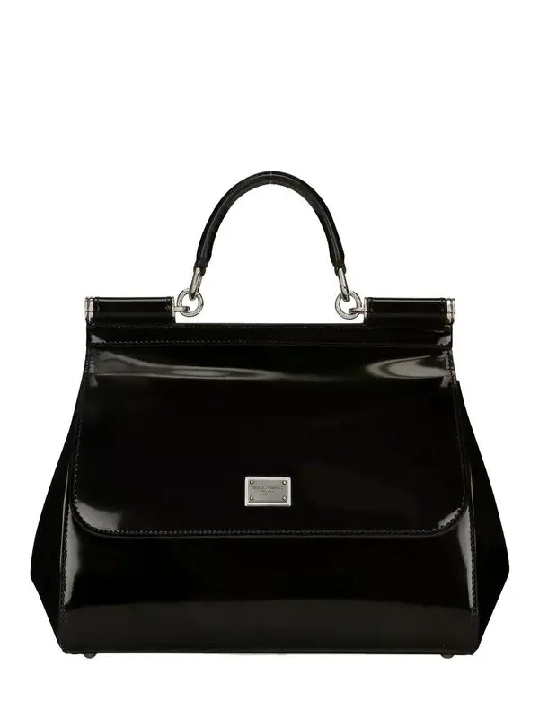 Dolce & Gabbana Large Sicily Top-handle Bag - Black