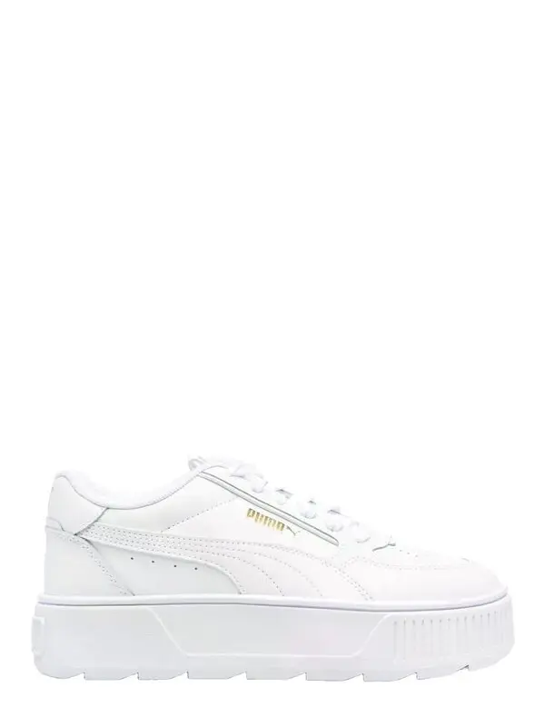 PUMA Karmen Rebelle Perforated Sneakers - White