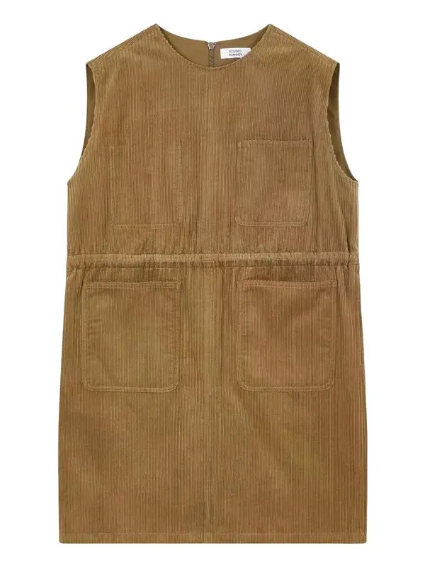 STUDIO TOMBOY Corduroy Dress - Brown