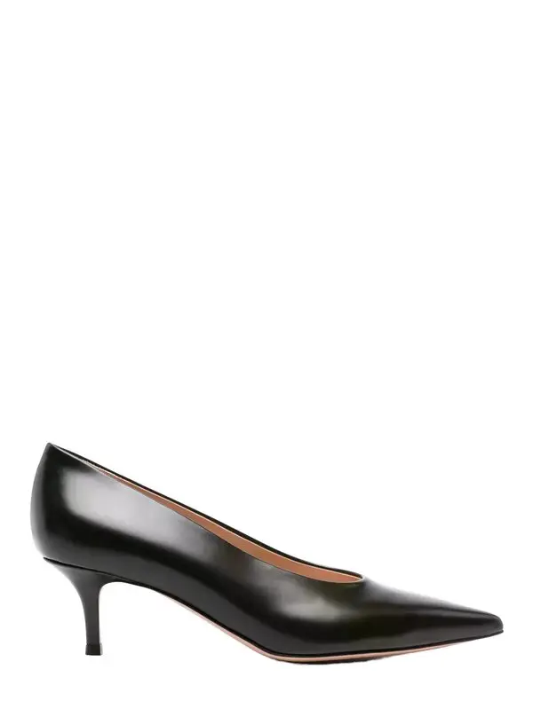 GIANVITO ROSSI 55mm Robbie Leather Pumps - Black