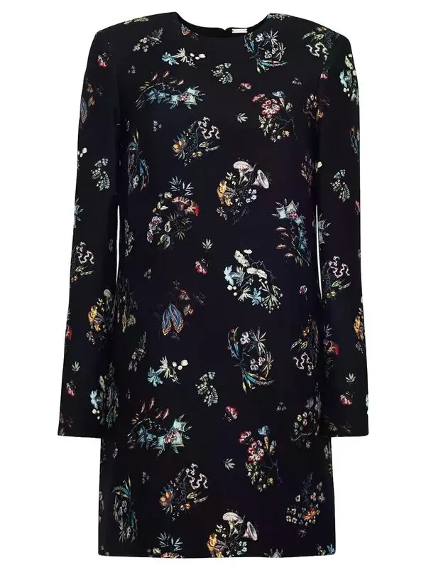 Adam Lippes Tilley Mini Dress - Black