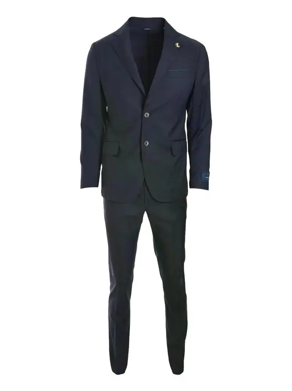 TOMBOLINI Virgin Wool Suit - Blue