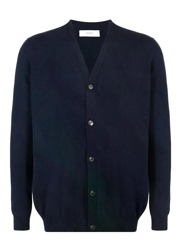 Pringle Of Scotland Button-down Cashmere Cardigan - Blue