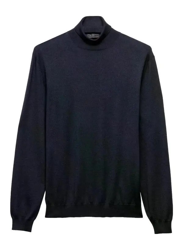 Prada Roll-neck Sweater - Blue