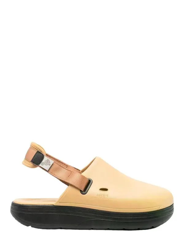 Suicoke 40mm Cappo Slingback Mules - Neutrals