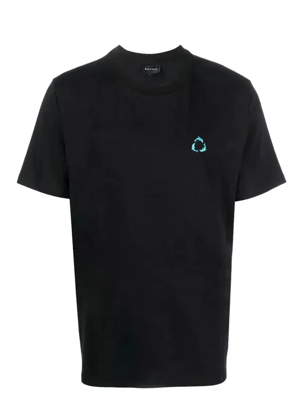 BOTTER Slogan-print Crew-neck T-shirt - Black