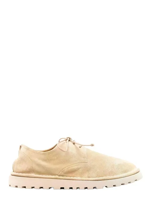 Marsèll Sancrispa Alta Suede Derby Shoes - Neutrals