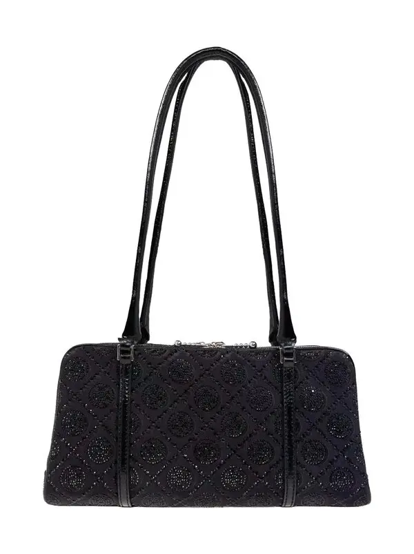 Tory Burch T Monogram Shoulder Bag - Black