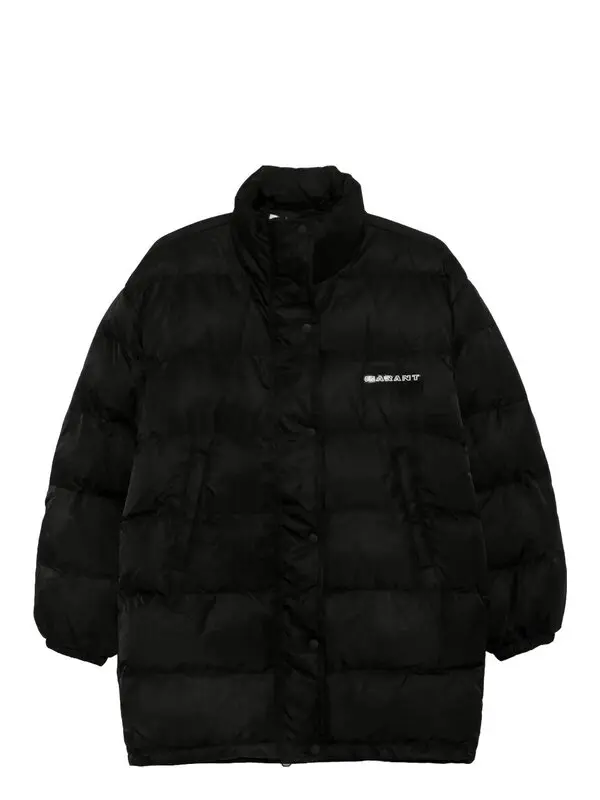 MARANT ETOILE Belize Quilted Twill Coat - Black