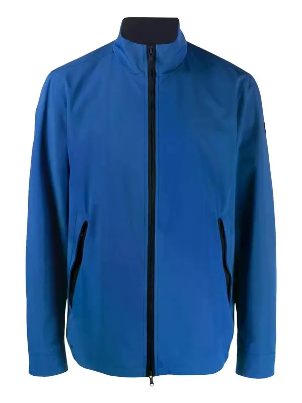 Paul & Shark Logo-patch Zip-up Jacket - Blue