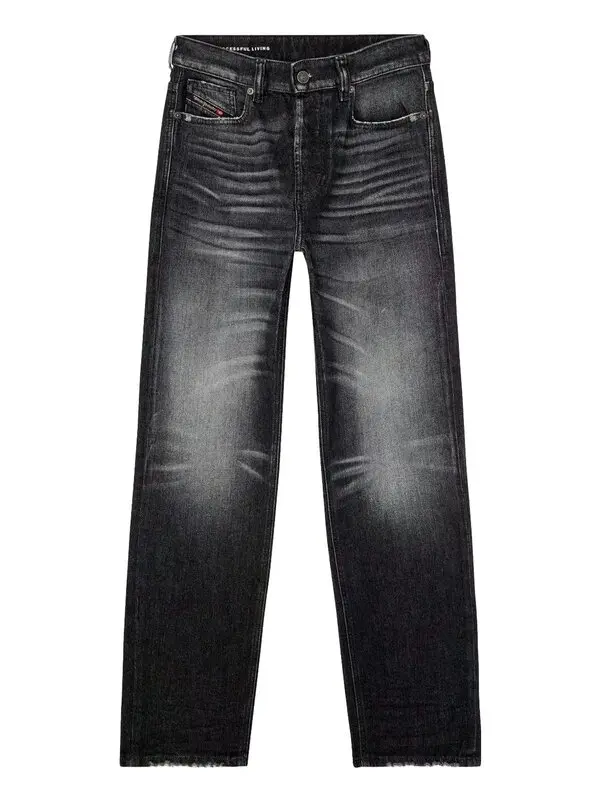DIESEL® D-ark 09l50 Straight Jeans - Black