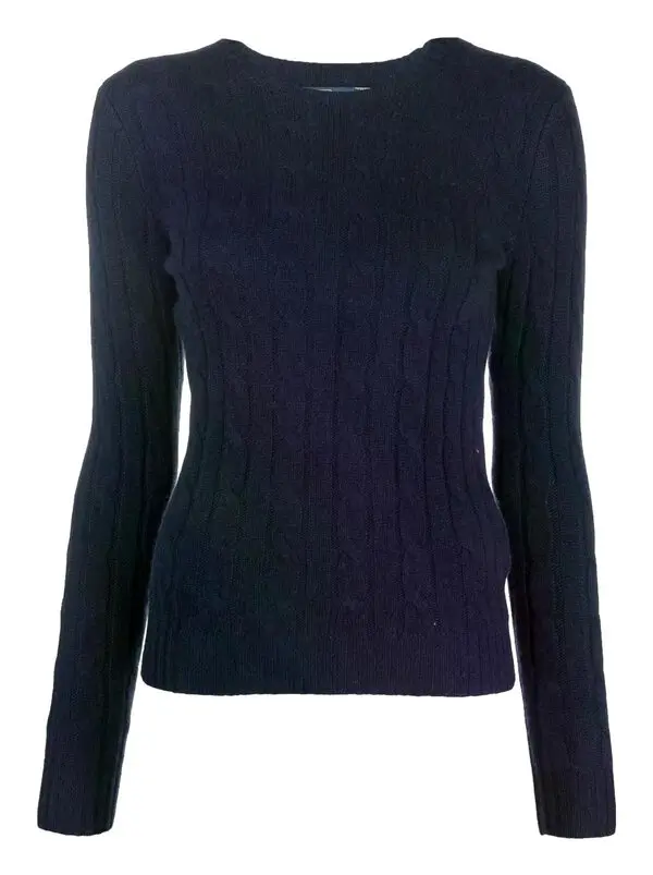 Polo Ralph Lauren Cable-knit Cashmere Jumper - Blue