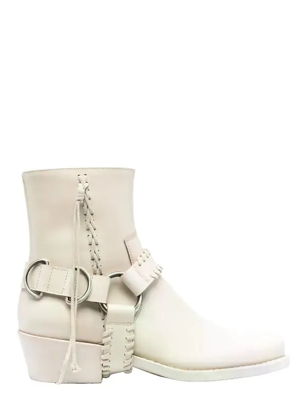 BUTTERO® Dalton 45mm Biker Boots - Neutrals