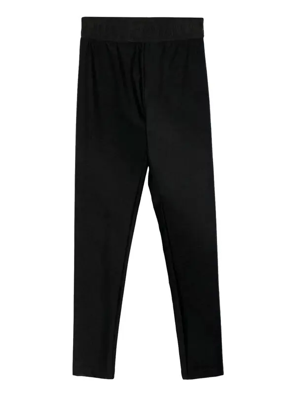 Just Cavalli Logo-waistband Leggings - Black