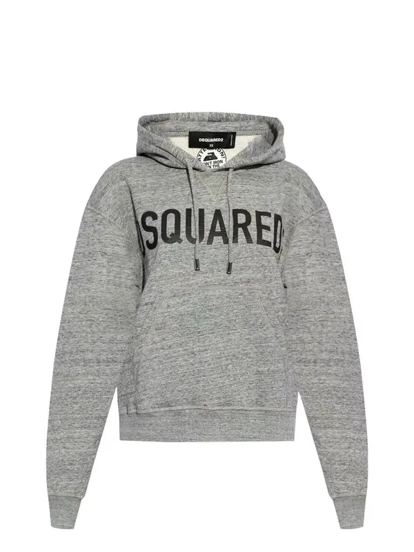 Dsquared2 Logo-print Hoodie - Grey