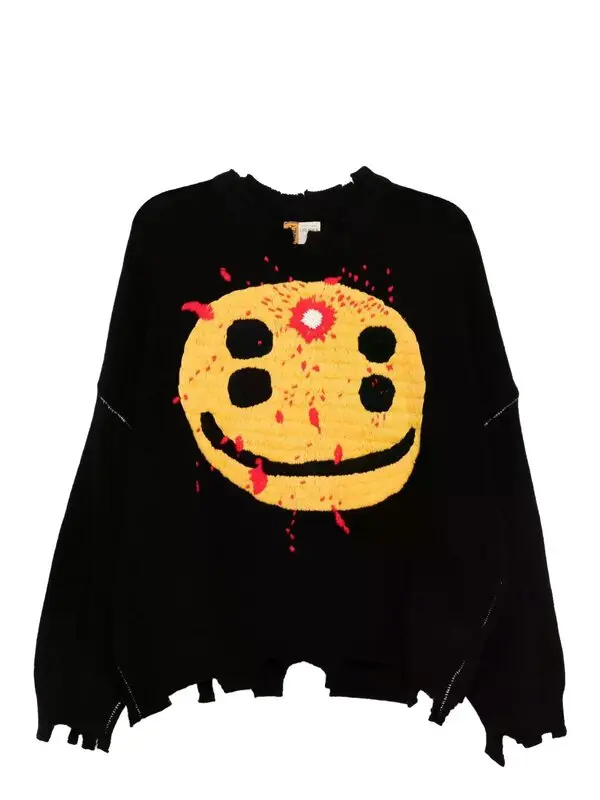 SAINT MXXXXXX Crew-neck Jumper - Black