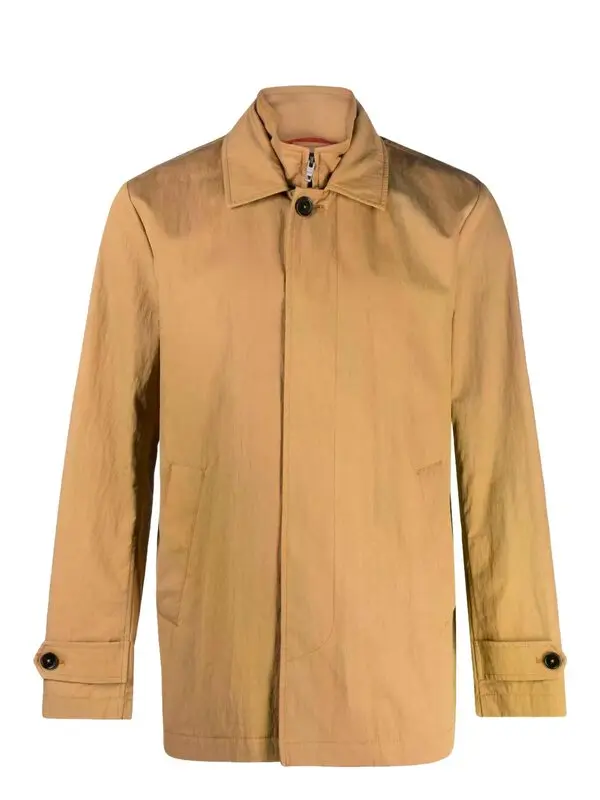 FAY Morning Single-breasted Coat - Neutrals