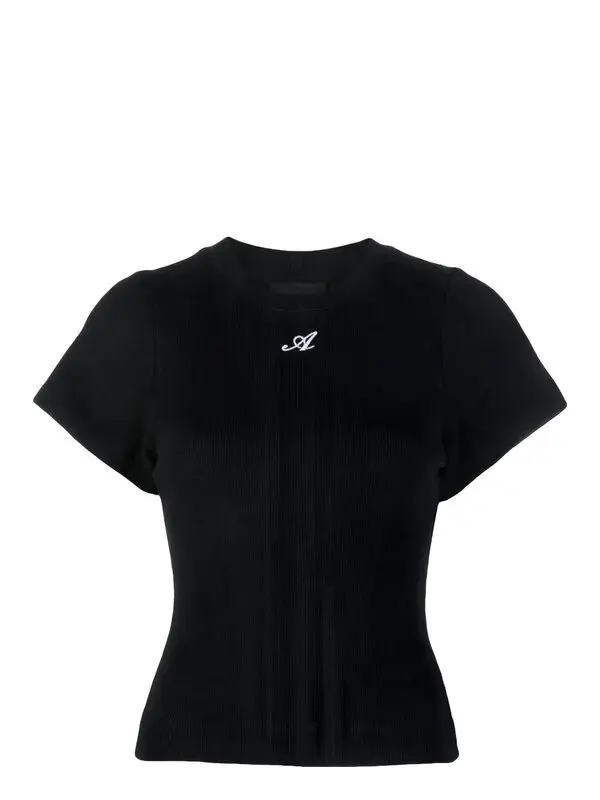Axel Arigato Script Organic Cotton T-shirt - Black