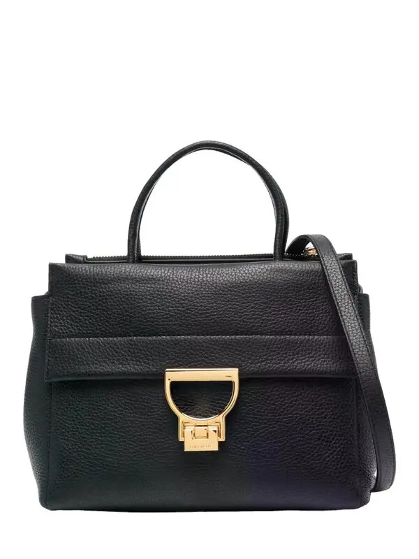COCCINELLE Medium Arlettis Leather Tote - Black