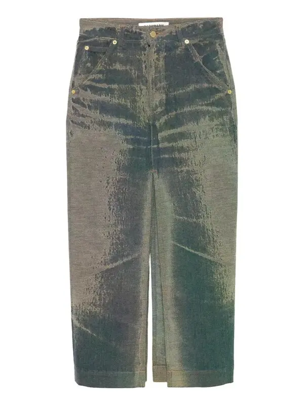 DARKPARK Erika Maxi Skirt - Blue