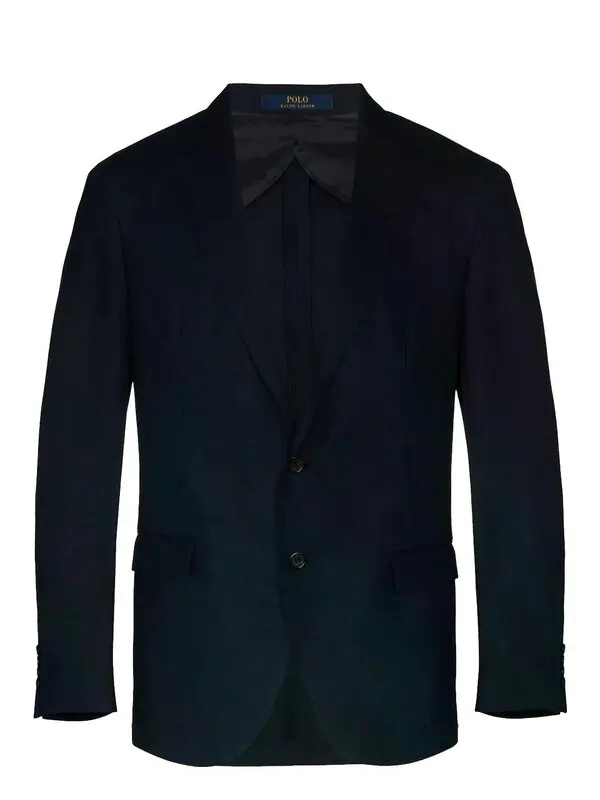 Polo Ralph Lauren Single-breasted Blazer Jacket - Blue