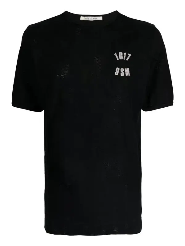 1017 Alyx 9sm Logo-print Cotton T-shirt - Black