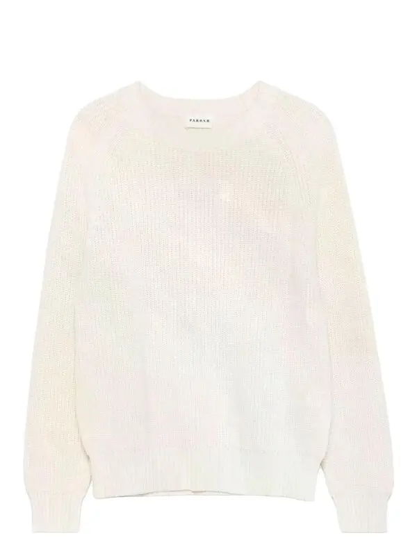 P.a.r.o.s.h Ribbed-knit Sweater - Neutrals