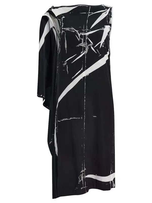 Proenza Schouler Ondine Midi Dress - Black