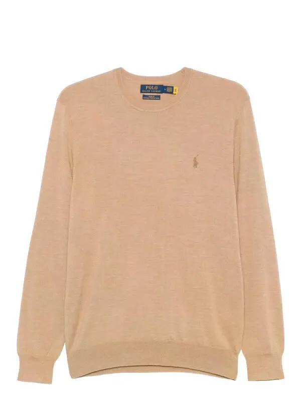 Polo Ralph Lauren Polo Pony Wool Sweater - Neutrals