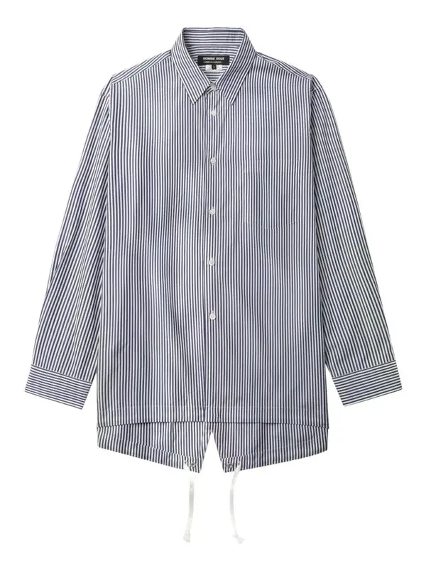 Comme Des Garçons Striped Shirt - Blue
