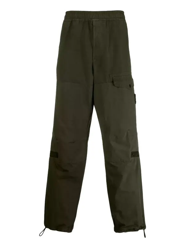 Stone Island Tapered Ripstop Cargo Trousers - Green