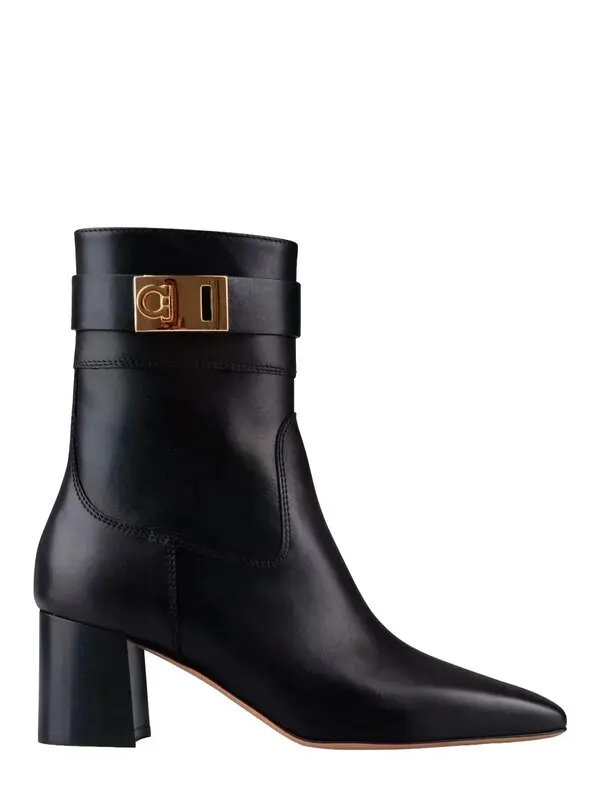 FERRAGAMO 60mm Rol Boots - Black