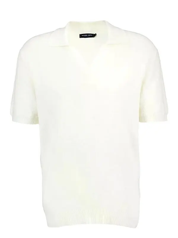 Frescobol Carioca Knitted Polo Shirt - Neutrals