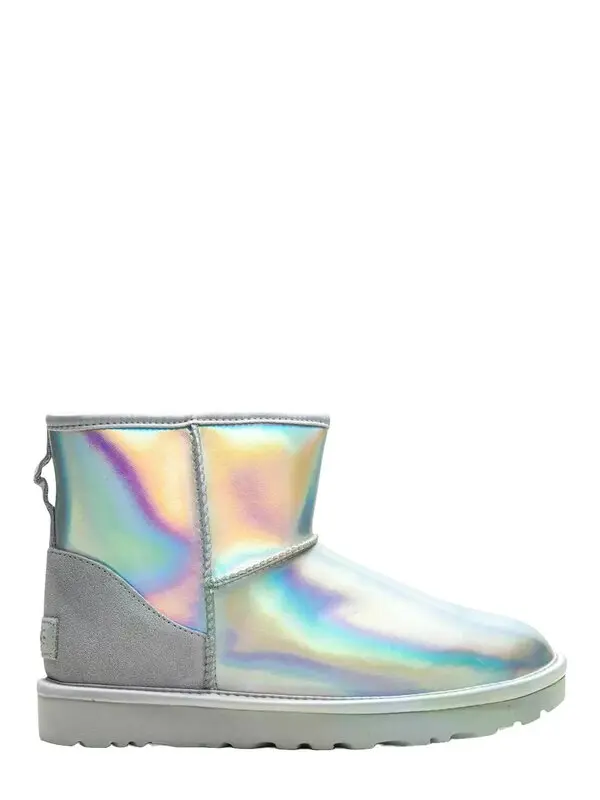 UGG Classic Mini Iridescent Glacier Boots - Grey