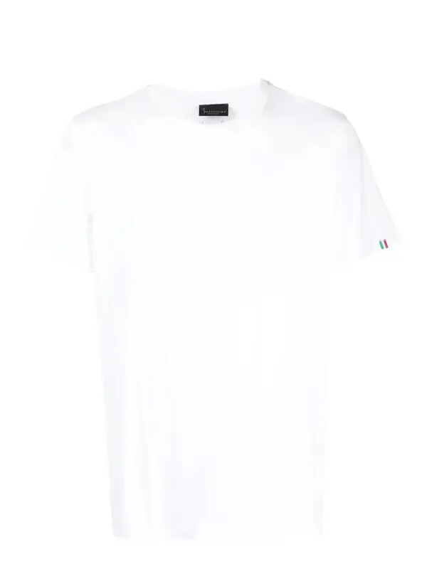BILLIONAIRE Embroidered-motif Short-sleeve T-shirt - White