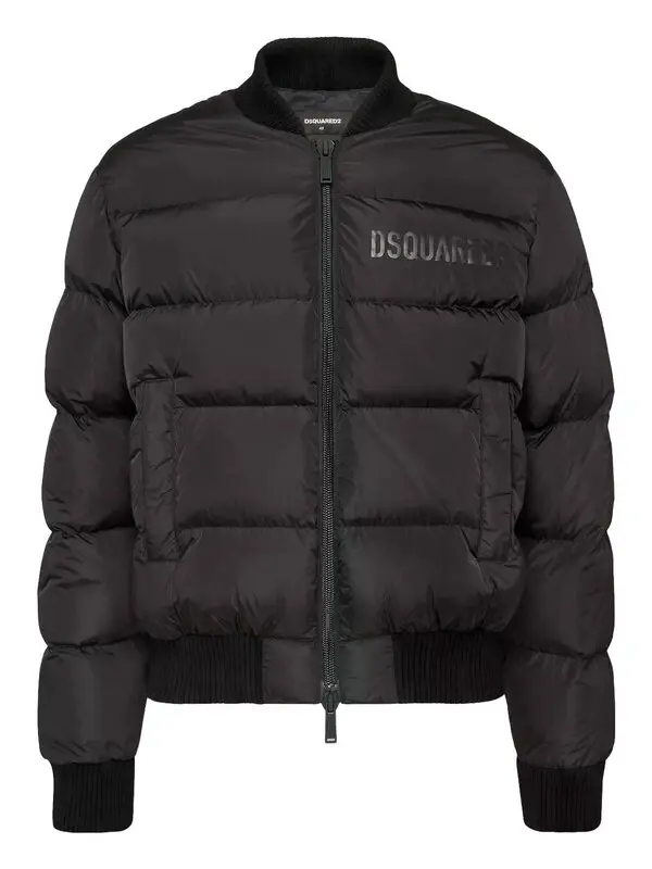 Dsquared2 Logo-print Padded Jacket - Black