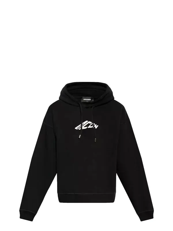Dsquared2 Icon Hoodie - Black