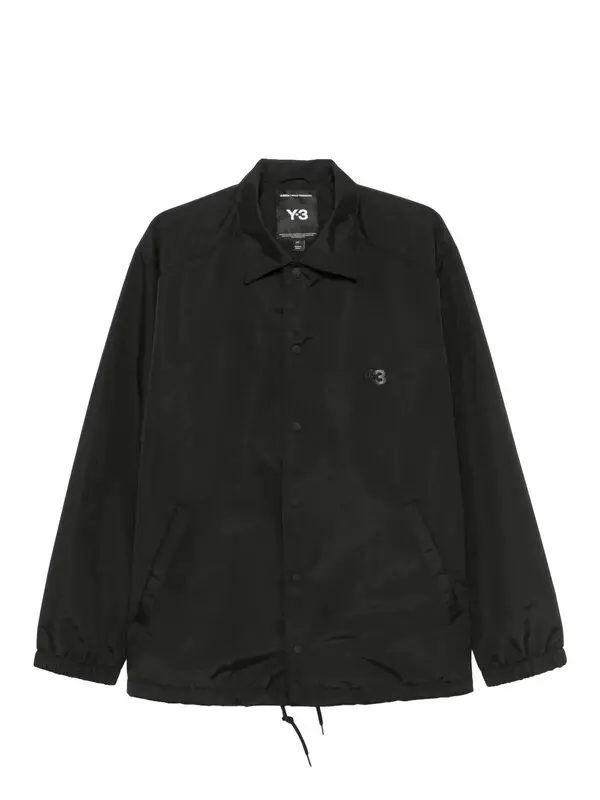 Y3 Graphic-print Jacket - Black